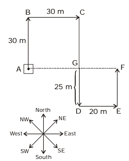 Direction and Distance Difficult Questions and Answers | Page - 8